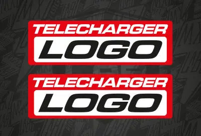 Logo fourche personnalisé – Paire d’autocollants transparents pour ...