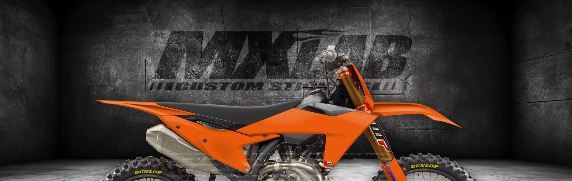 Fonds de plaque KTM – Personnalisables MX Enduro – MXlab